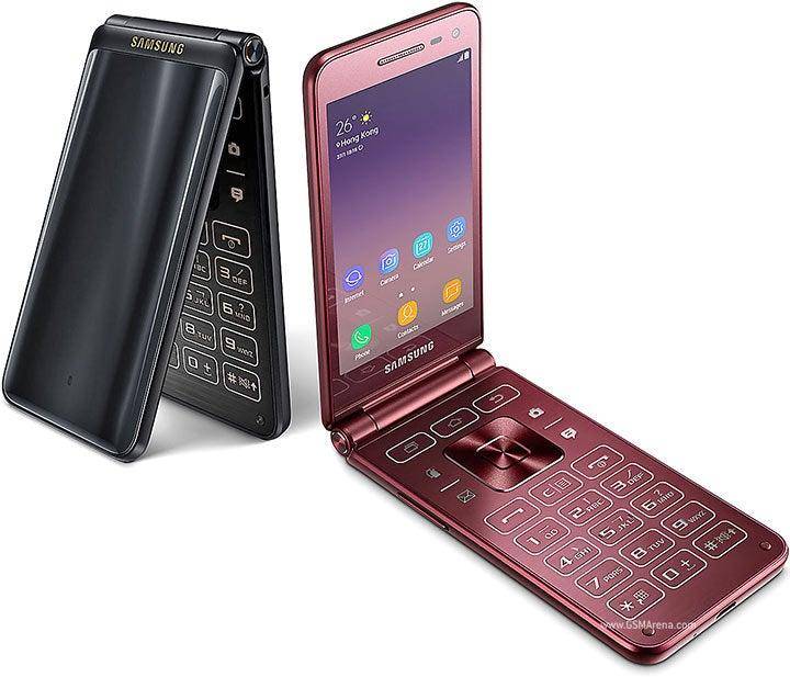 Samsung Galaxy Folder 2 4G LTE (Android Touch Screen Flip Phone) *D...