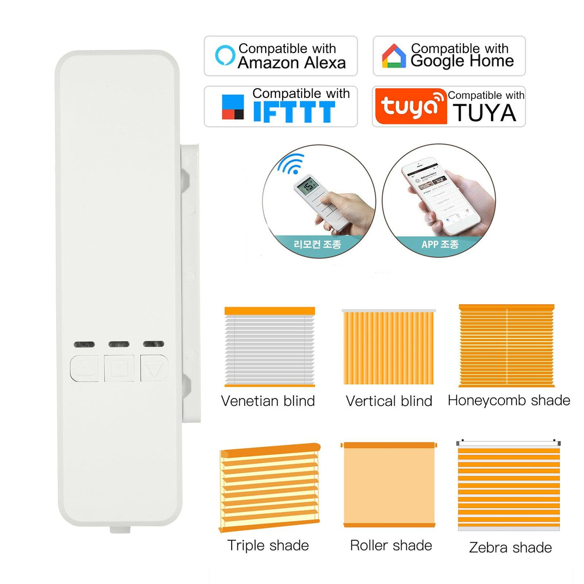 Tuya Smart Roller Blind control and remote | Mainz Empire Pte Ltd